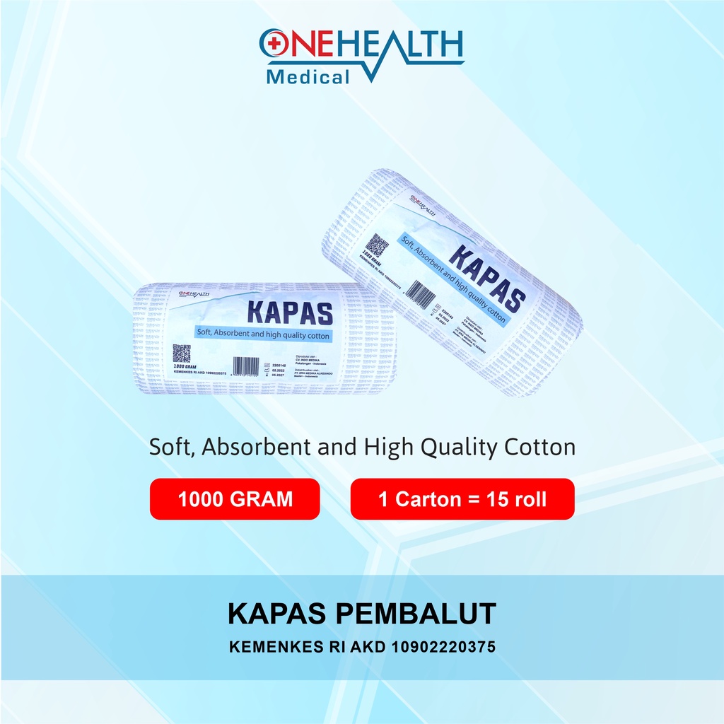 Jual KAPAS PEMBALUT - KAPAS GULUNG - KAPAS LUKA - KAPAS MEDIS - KAPAS ...