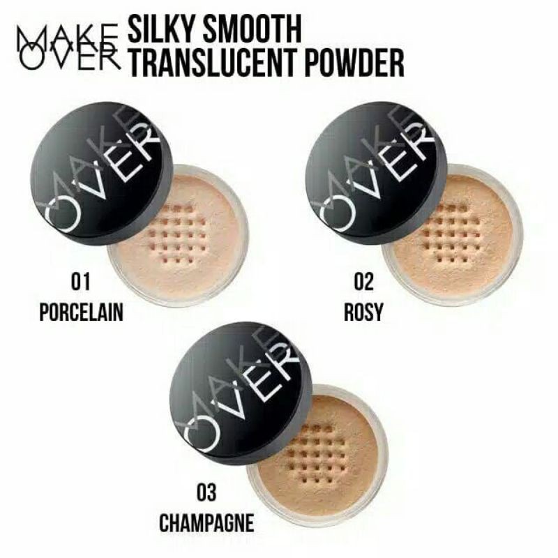 Jual MAKE OVER LOOSE POWDER | MAKE OVER SILKY SMOOTH TRANSCULENT POWDER ...