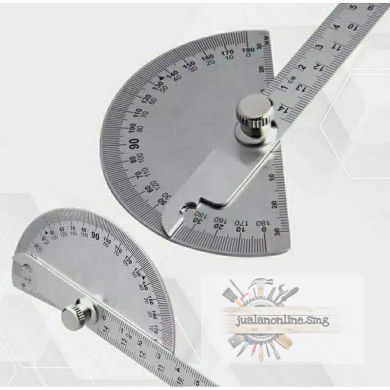 Jual BUSUR DERAJAT COMBI PENGGARIS / ALAT UKUR SUDUT | Shopee Indonesia