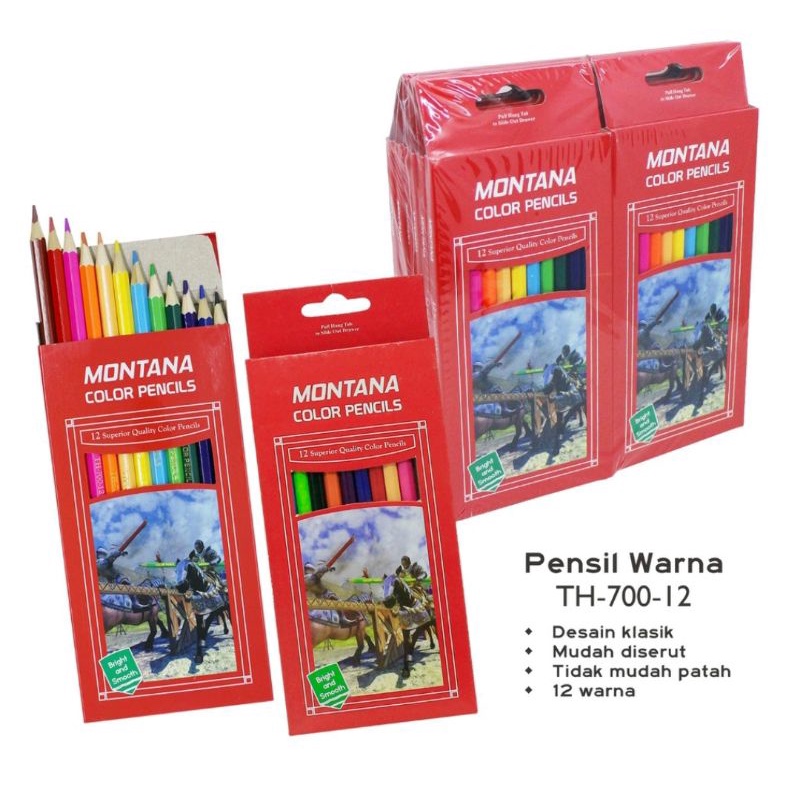 Jual Pensil Warna 12 Colors Coloring Pencil Pendek dan Panjang | Shopee ...