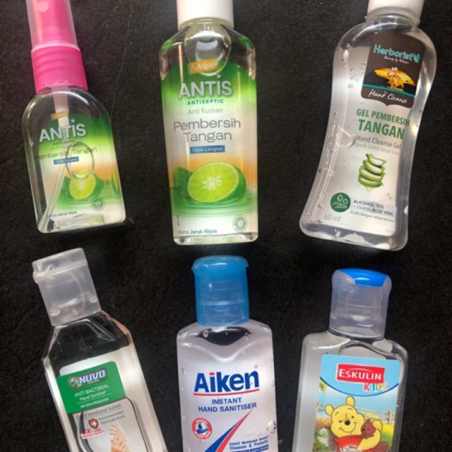 Jual Hand Sanitizer AIKEN Gel 50ml (Alkohol 70%) | Shopee Indonesia