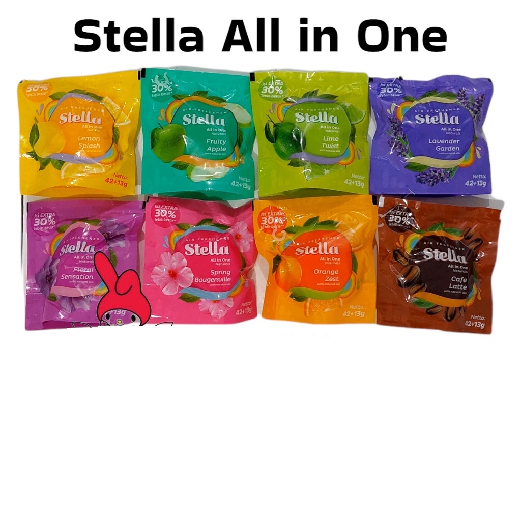 Jual Stella Air Freshener All in One | Stella Pengharum Ruangan 42g ...