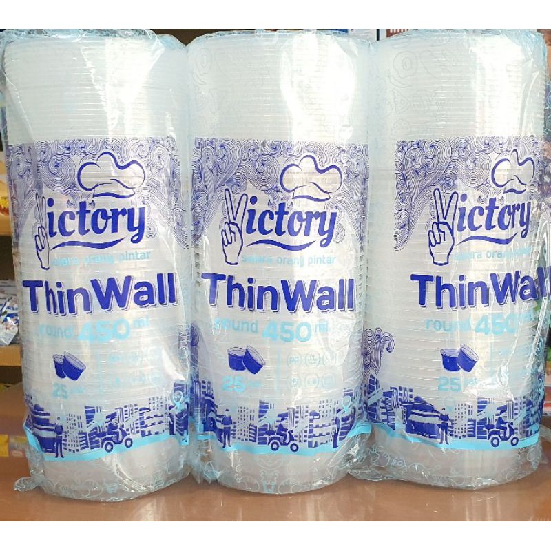 Jual Tin Wal Bulat / Bulat 450Ml + Tutup / Container Food / Tempat ...
