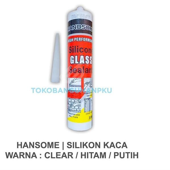 Jual APS460 lem botol kaca Silicone Sealent Kaca Silen White, Black ...