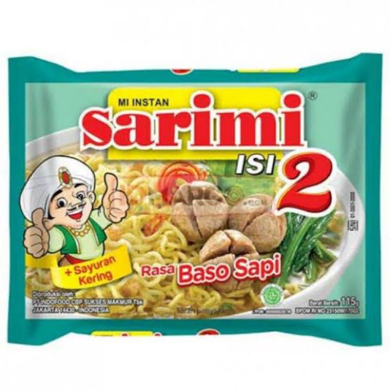 Jual Mie Kuah instant sarimi isi 2 Rasa Baso sapi (10pcs) | Shopee Indonesia