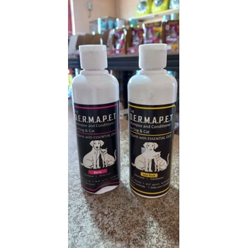 Jual Shampoo THE DERMAPET shampoo dan conditioner untuk anjing dan ...