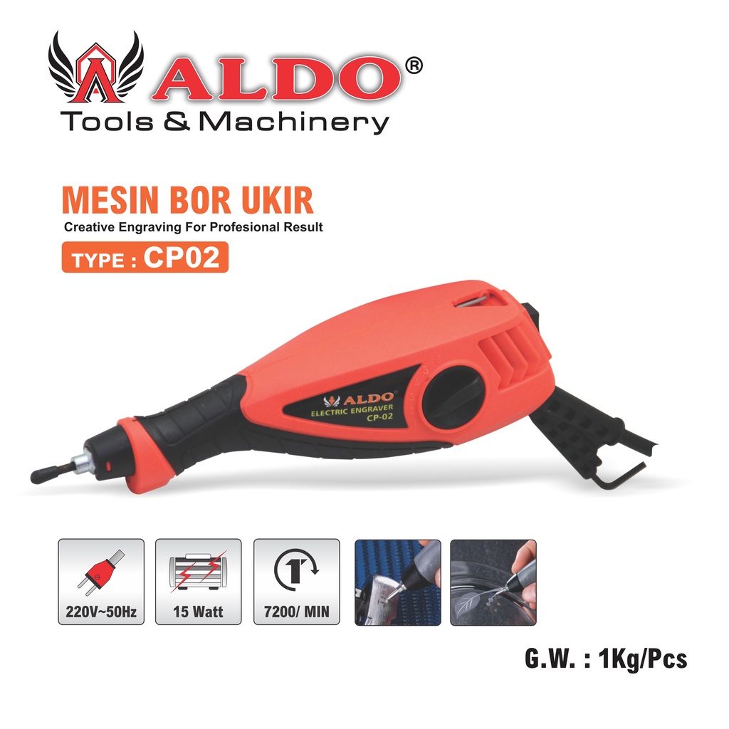 Jual MESIN BOR UKIR ALDO CP02 | Shopee Indonesia