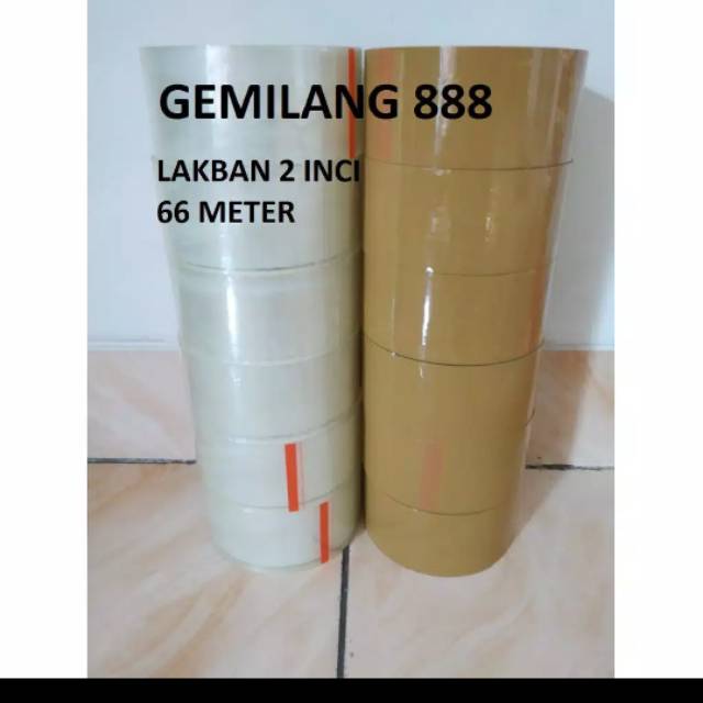 Jual Lakban - Lakban Bening Lakban Coklat, Sola tape - solasi 2 Inci (1 dus ) | Shopee Indonesia