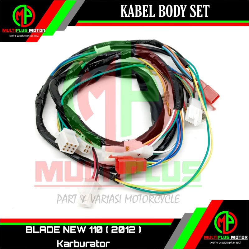 Jual Kabel body Kabel bodi set motor BLADE 110 NEW,NEW BLADE 110 ...