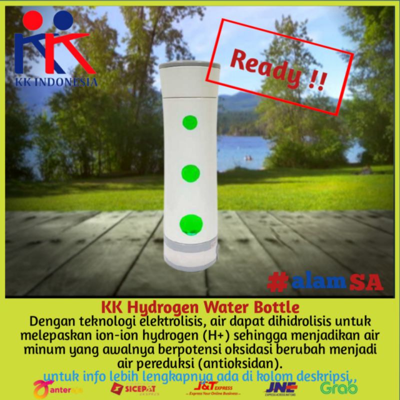 Jual KK Hydrogen Water Bottle (Memperbaiki metabolisme tubuh, dll ...