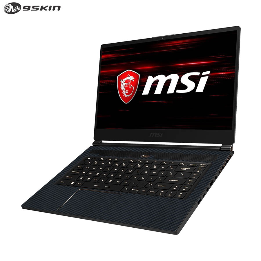Jual 9Skin - Skin Protector for MSI MS 16Q2 - Vinyl Black Carbon ...