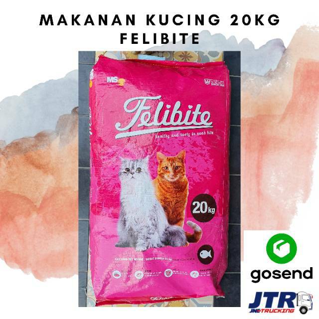 Jual Felibite 20kg - Makanan Kucing Karungan Sak Besar Cat Food ...
