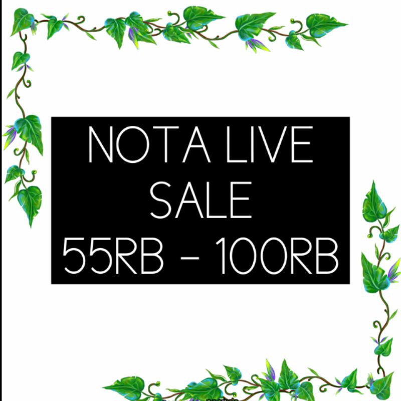 Jual NOTA LIVE SHOPEE 1KG | Shopee Indonesia