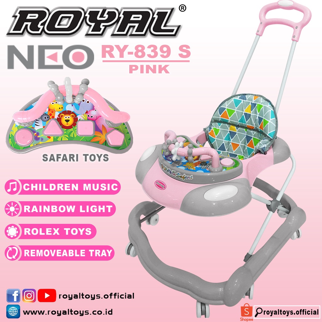 Jual apollo baby walker royal neo ry-839 s bantu jalan bayi | Shopee Indonesia