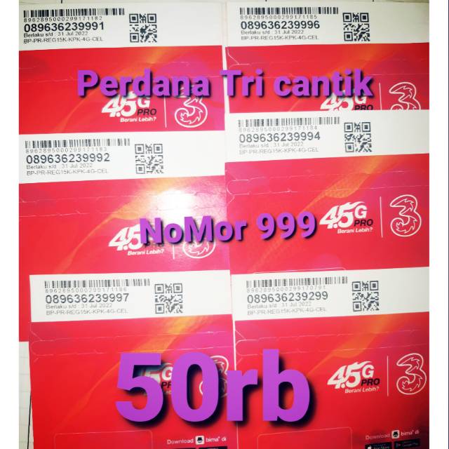 Jual PERDANA Tri Cantik 999 Triple kiu | Shopee Indonesia