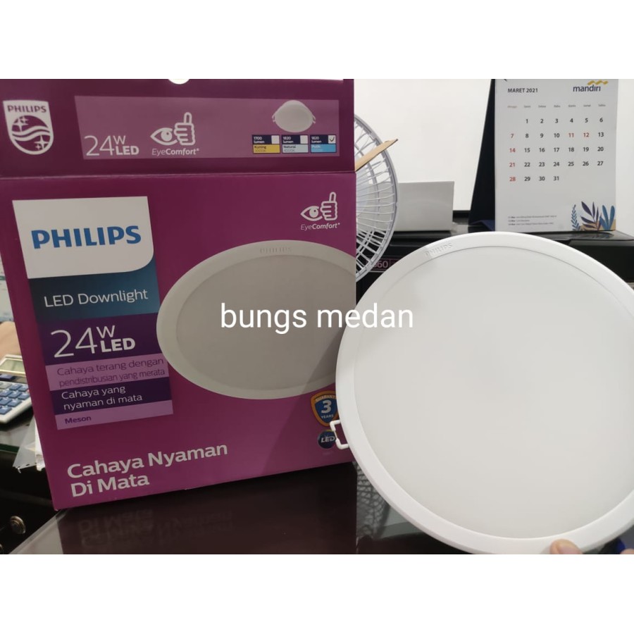 Jual Lampu Led PHILIPS MESON 24w 24 Watt 59471 Tanam PANEL DOWNLIGHT ...