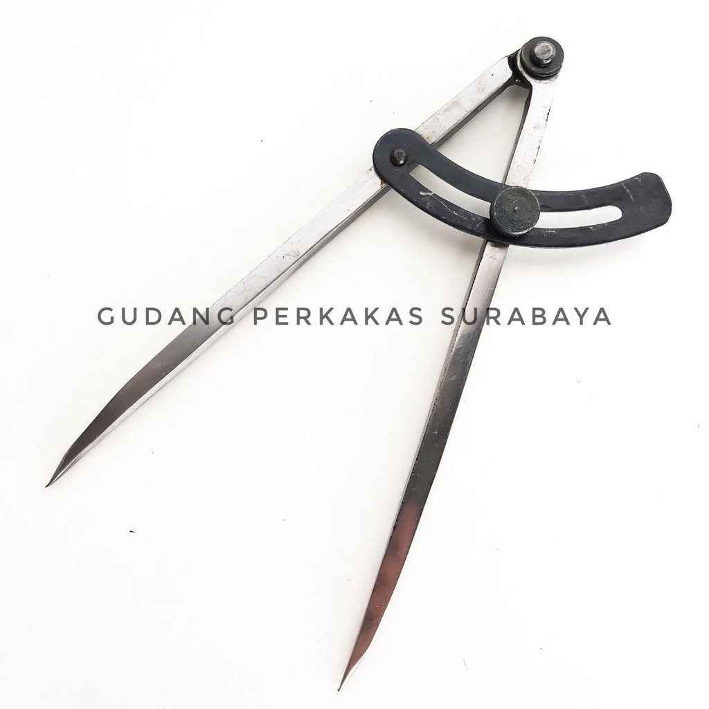 Jual Caliper Wing Compass Jangka Metal Marking Circles Machinist Wood ...