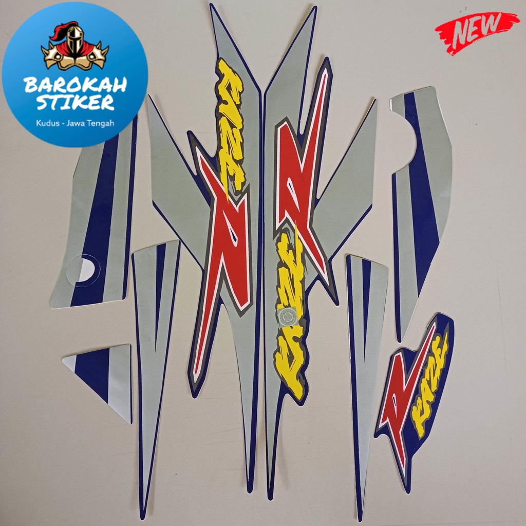 Jual Striping Stiker Polet Kawasaki Kaze r 2004 2005 biru Dongker list ...