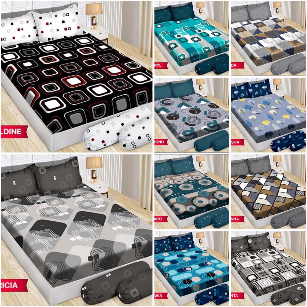 Jual SPREI / SEPRAI BONITA 3D DISPERSE - NEW MOTIF | Shopee Indonesia