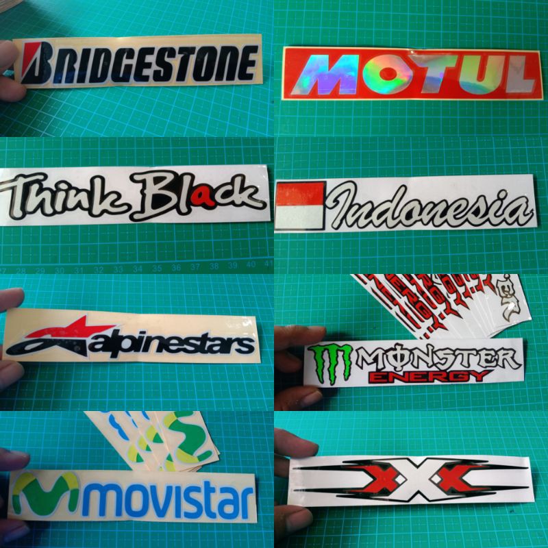 Jual sticker cutting ukuran 15x3cm | Shopee Indonesia