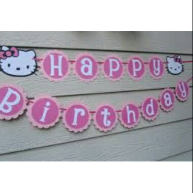 Jual Bendera Happy Birthday/bendera huruf/bendera Nama | Shopee Indonesia