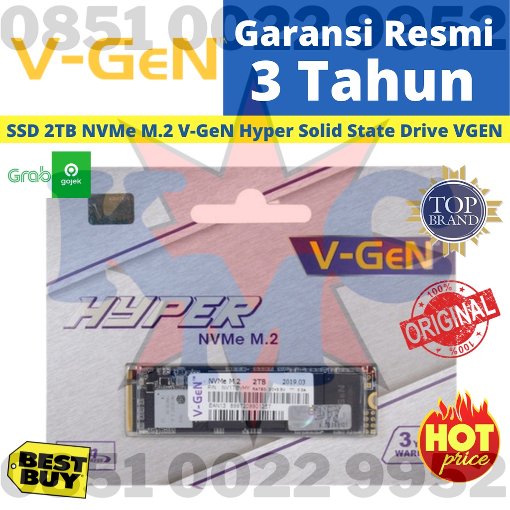 Jual SSD M2 2TB NVME V-GeN Hyper M.2 2280 SSD Vgen 2 TB | Shopee Indonesia