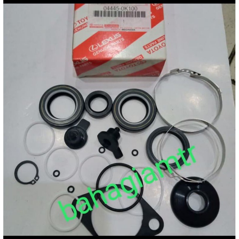 Jual seal kit power steering low innova sel rack power steering bawah ...