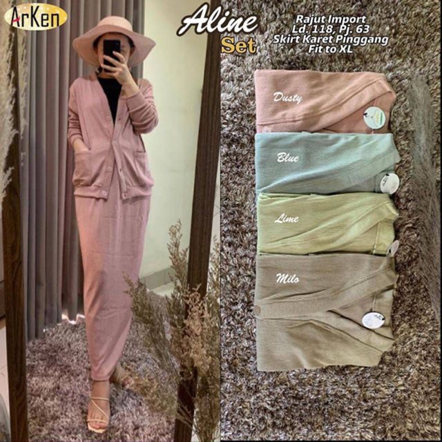 Jual Aline Blouse Set | Shopee Indonesia