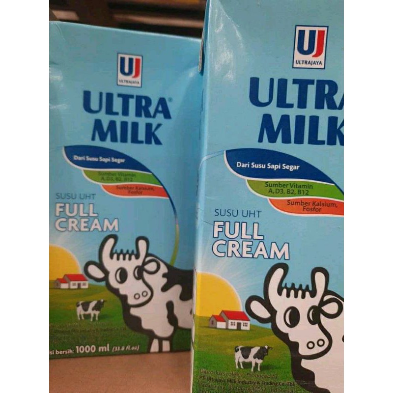Jual susu uht ultra milk 1 liter | Shopee Indonesia