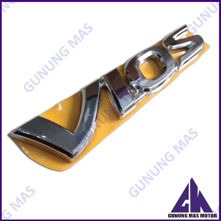 Jual Emblem Logo Vios Untuk Toyota Vios Tulisan Huruf Tempel Asli ...