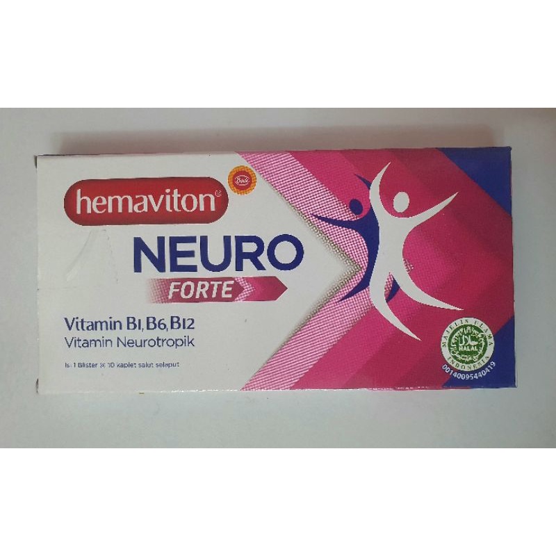 Jual Promo!! Hemaviton Neuro forte (Vitamin Neurotropik) | Shopee Indonesia