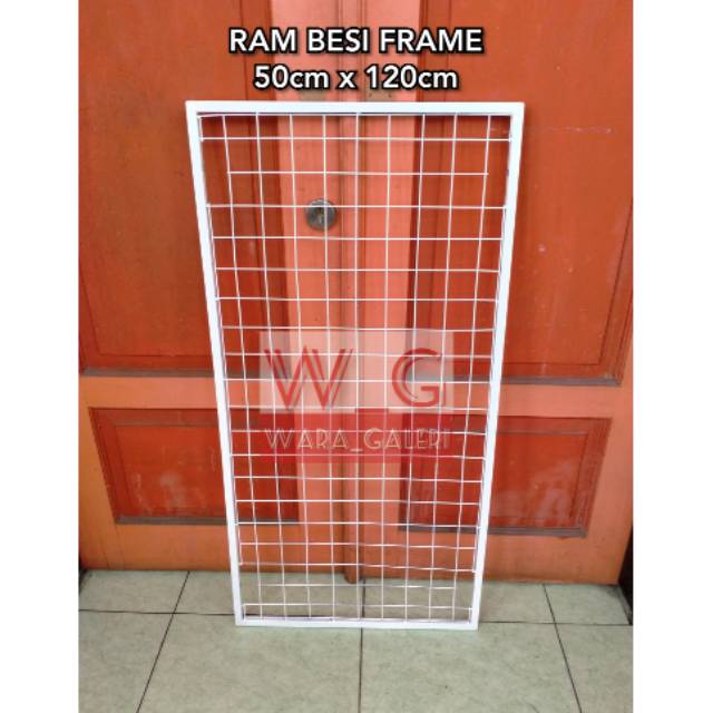 Jual Ram besi frame 50cm x 120cm pajangan aksesoris gantungan dinding ...