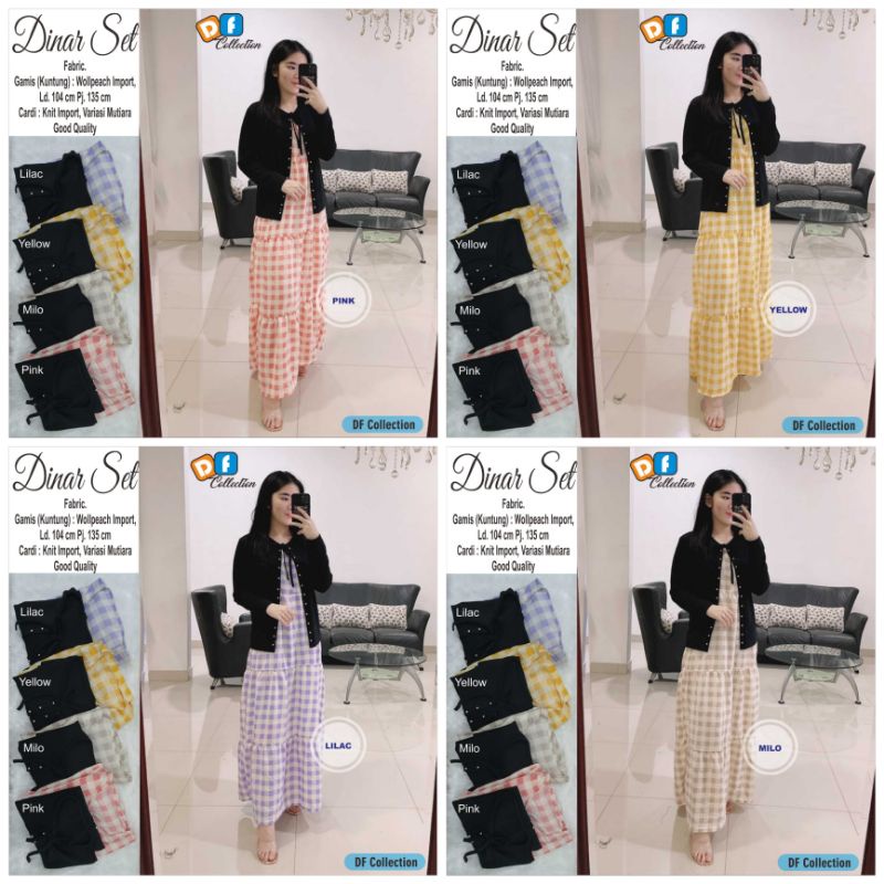 Jual DINAR SET BY DF COLLECTION (100% REAL PICT ORI BERLABEL DF ...