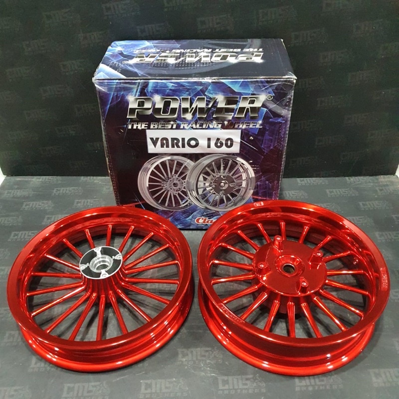 Jual Velg Velek Racing Power Classic Ring 14 New Honda Vario 160 ABS ...