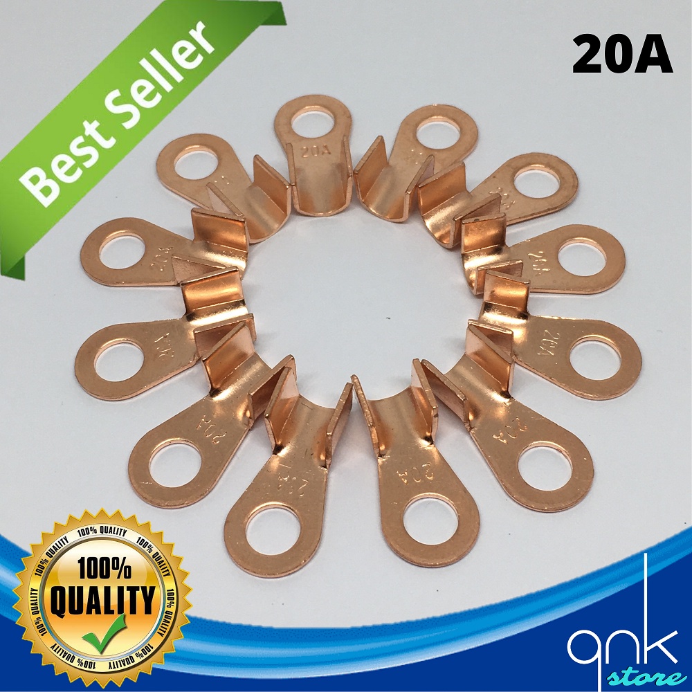 Jual Scun Ring OT 20A Tembaga Kuning Skun 8 Awg Skun NYAF 10mm | Shopee ...