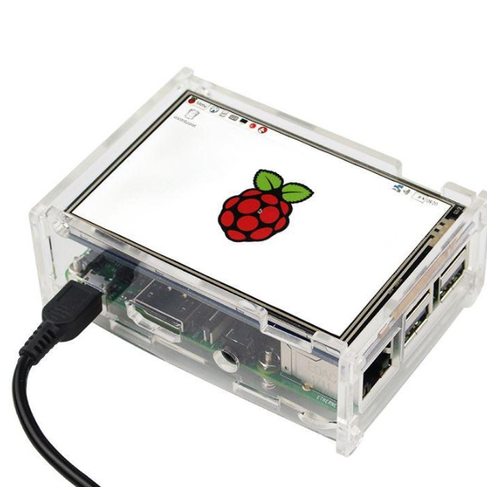 Jual raspberry pi LCD 3.5 inch TFT + case akrilik | Shopee Indonesia