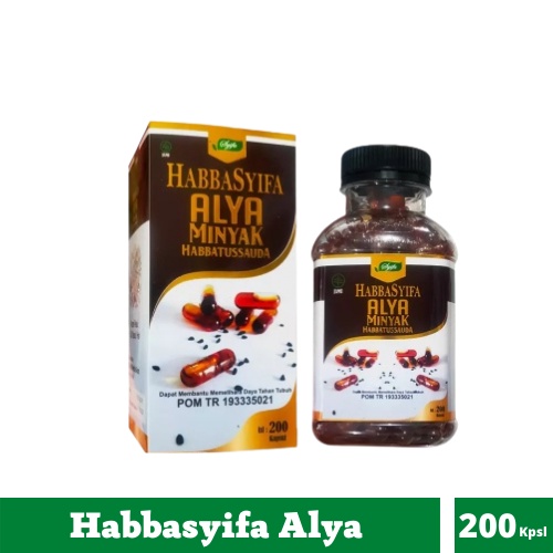 Jual Alya Minyak Habbatussauda Oil Cair 200 Kapsul - Jintan Hitam ...