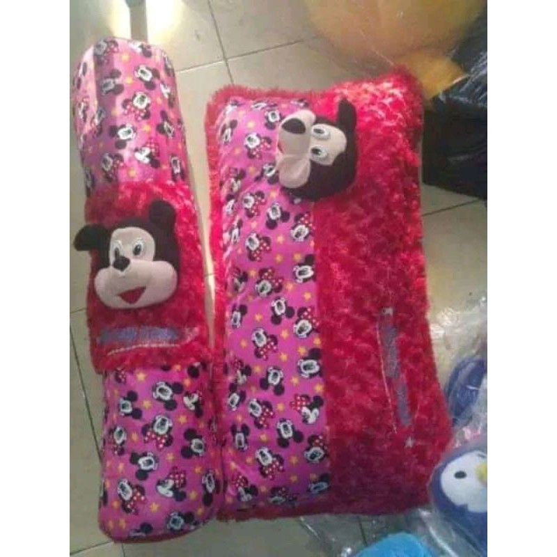 Jual Bantal Set Guling Berbagai Karakter Ukuran Jumbo Bahan Dacron ...