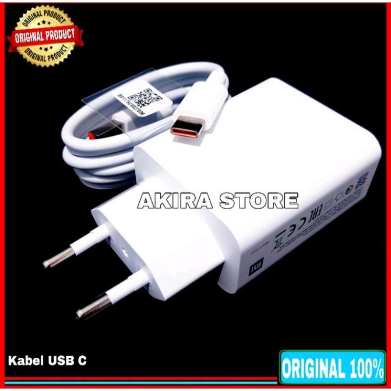 Jual Charger Xiaomi Poco X3 Pro Turbo Charge USB Type C 33W Original ...