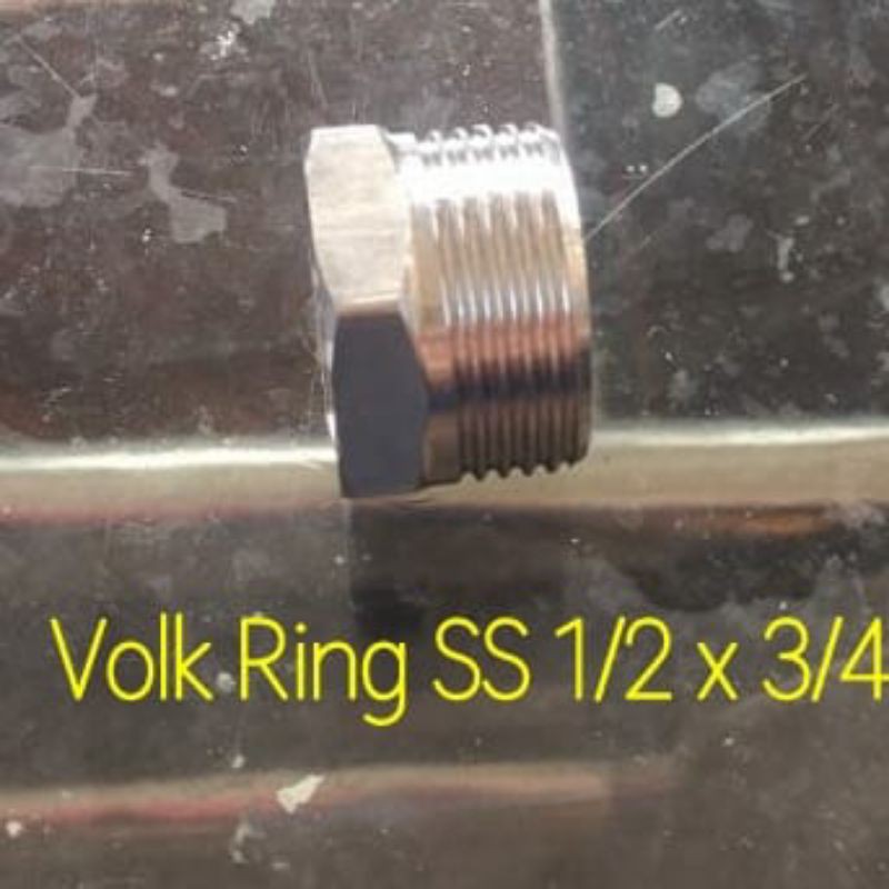 Jual Volk Ring 1/2 inchi X 3/4 inchi Stainless Steel | Shopee Indonesia