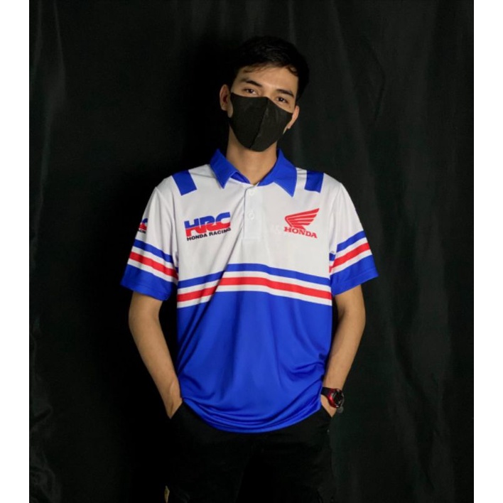 Jual POLO SHIRT KEMEJA JERSEY HONDA RACING HRC | Shopee Indonesia