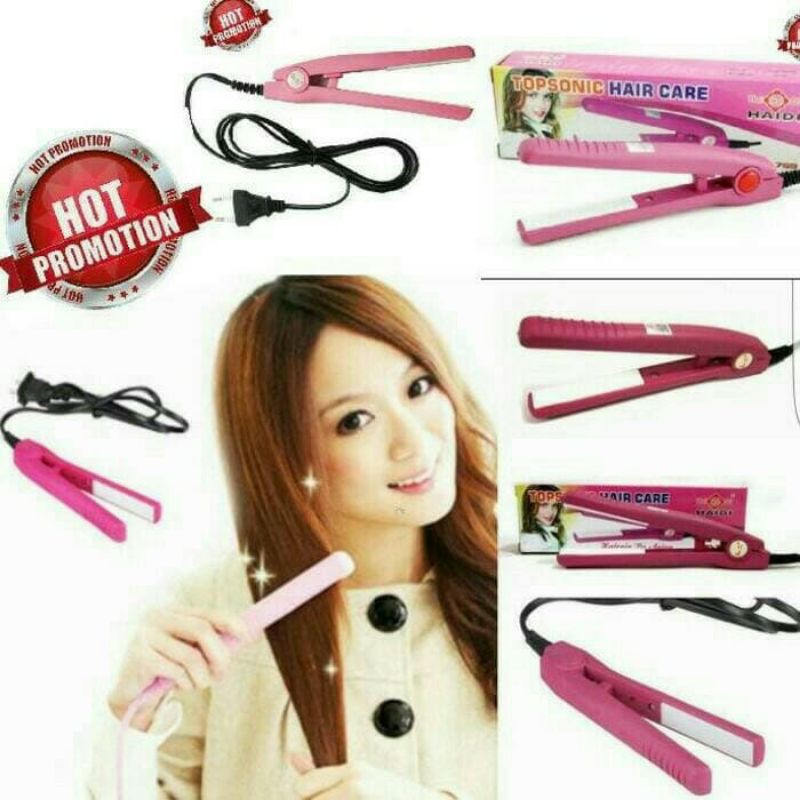 Jual Catok Mini atau Catok Rambut HAIDI HD-768 Catokan | Shopee Indonesia