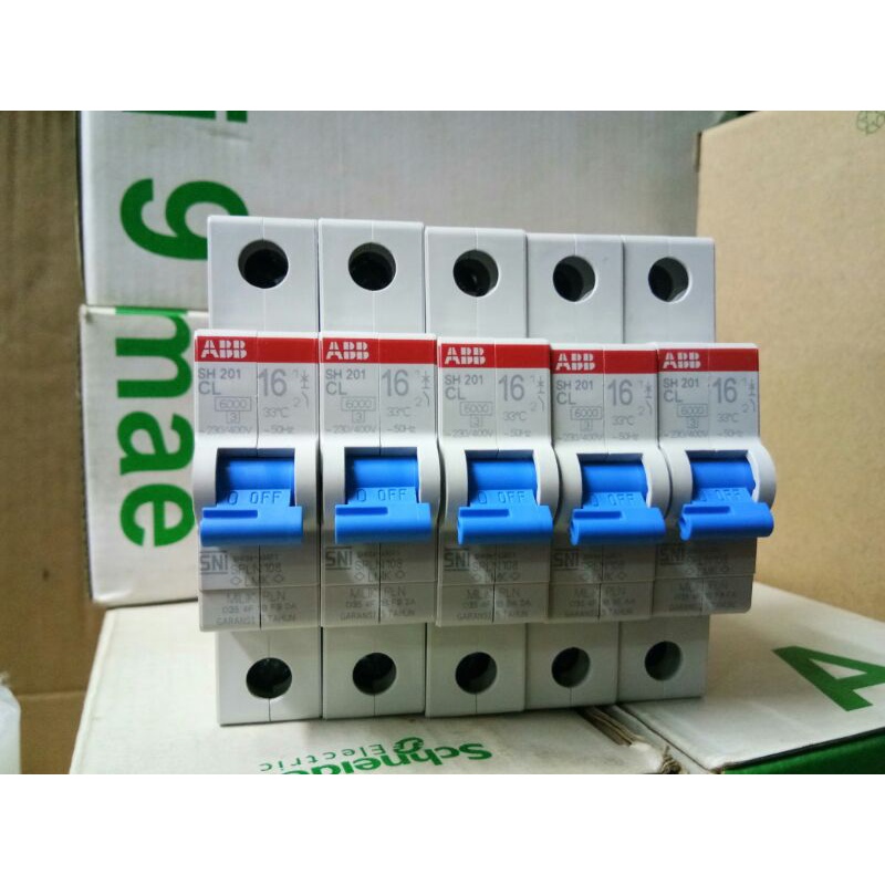 Jual MCB ABB PLN 1PHASA 16AMPER ORIGINAL | Shopee Indonesia