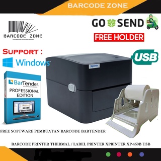 Jual PRINTER BARCODE THERMAL / LABEL PRINTER XPRINTER XP-4601B 110MM ...