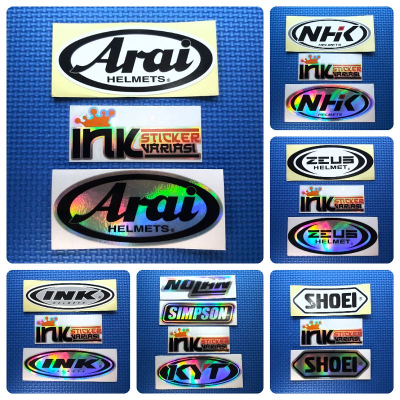 Jual STICKER HELM STIKER HELM PRINCUT | Shopee Indonesia