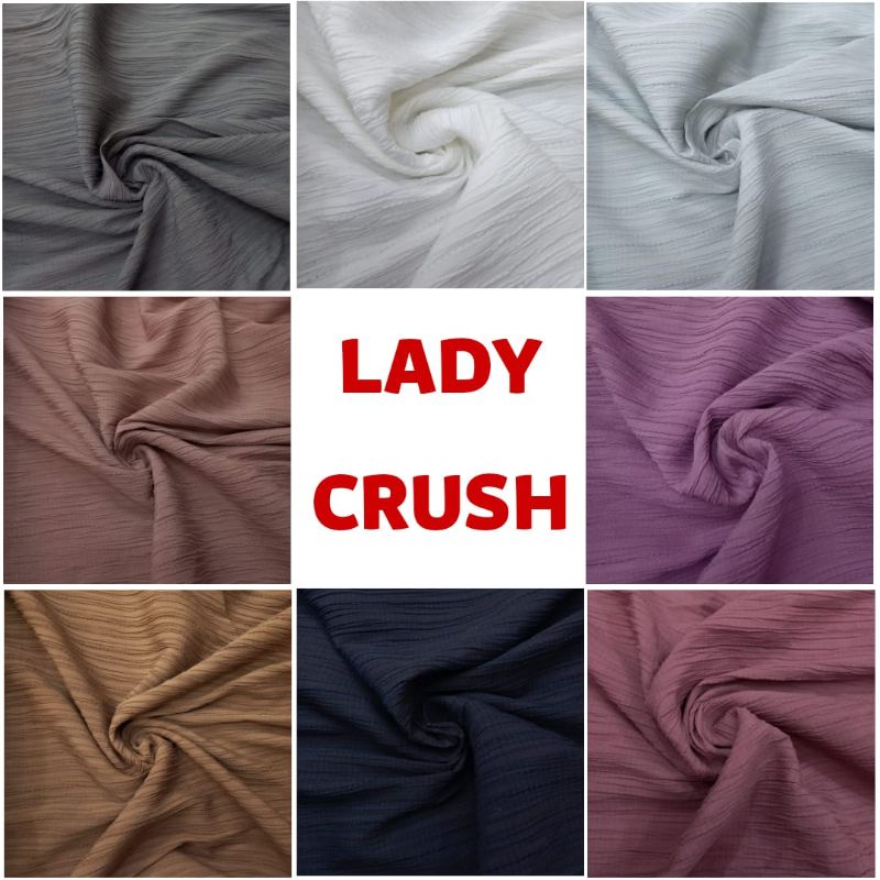 Jual KAIN LADY CRUSH /LADY SHENA PREMIUM / KRINKLE MOTIF / CRINKLE ...