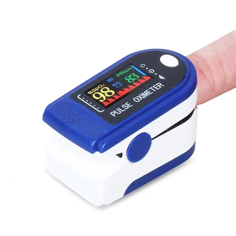 Jual oxymeter oximeter lk88 oksigen fingertip pulse original 100% blue ...