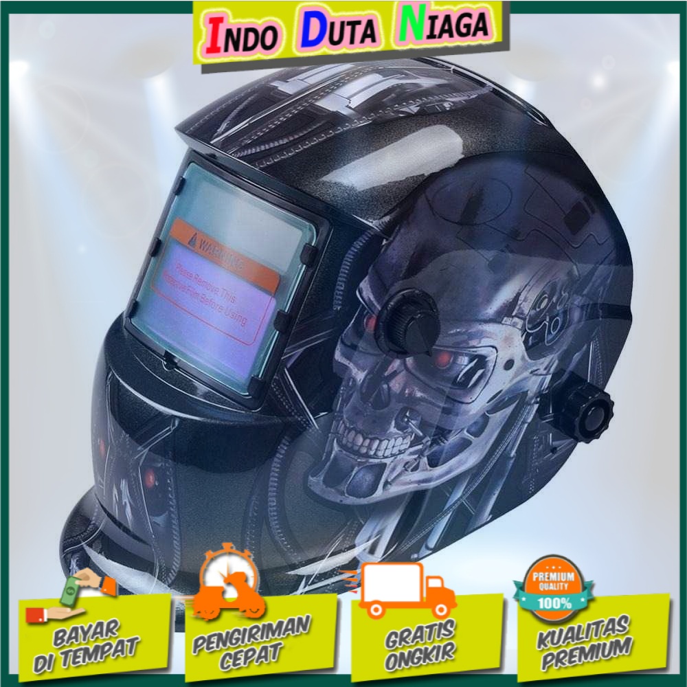 Jual TaffGUARD Helm Las Otomatis Auto Darkening Welding Helmet ...