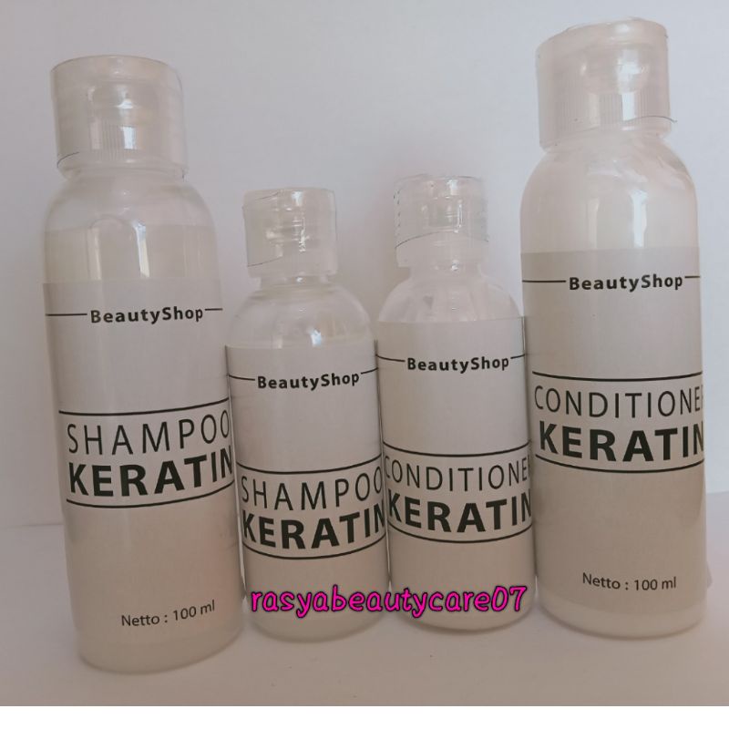 Jual Shampoo dan Conditioner Keratin Treatment 60 ml / 100 ml | Shopee ...