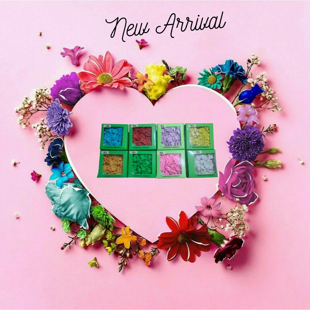 Jual Produk Terbaru Permen / Sprinkle Gumpaste Bunga Manis / taburan ...
